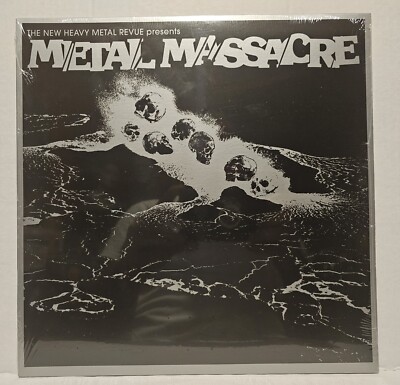 Metallica METAL MASSACRE Clear Vinyl 40TH Anniversary METAL BLADE ...