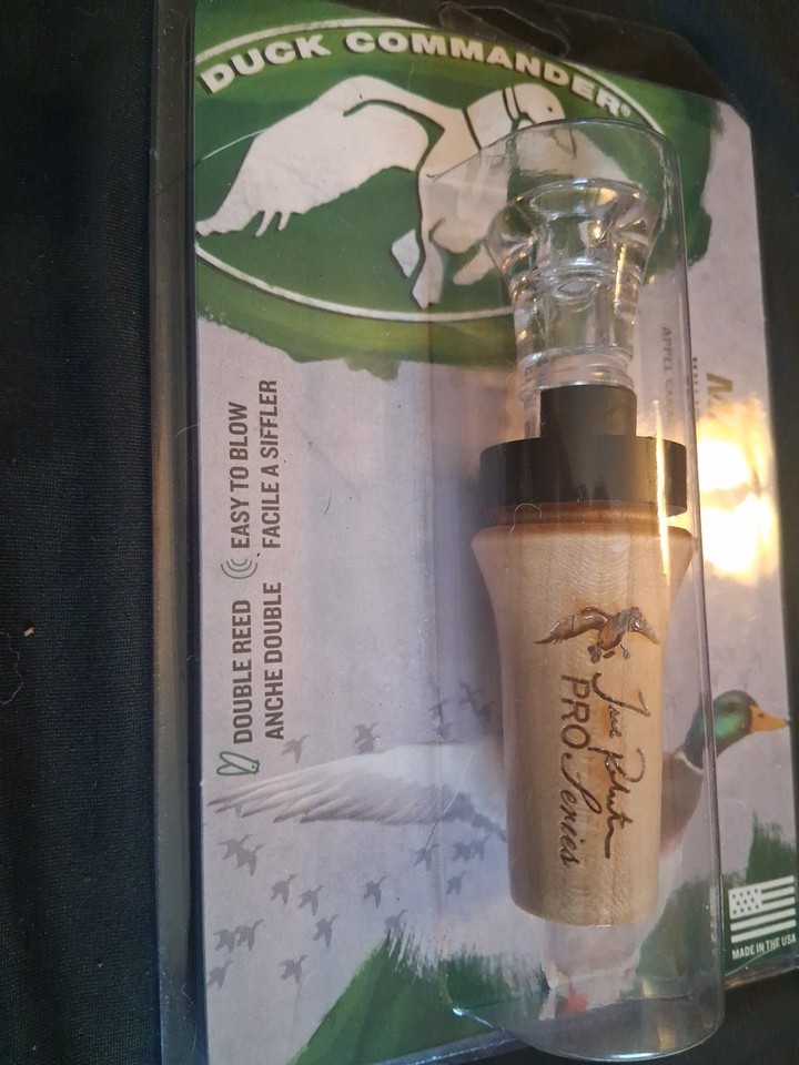 Duck Commander Pro Series Duck Call Authentic Mallard Sound Maple Wood ...