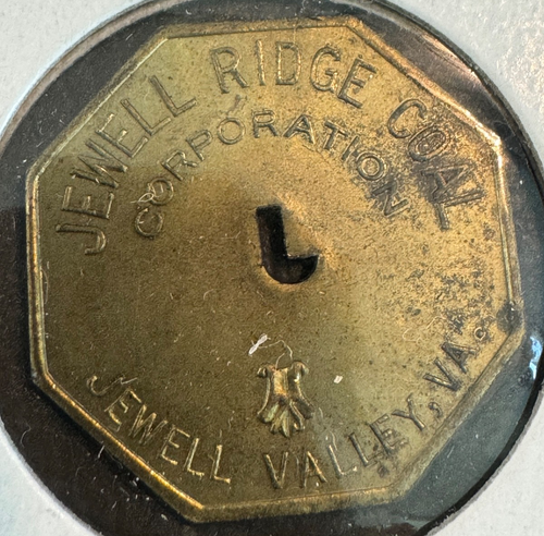 Jewell Ridge Coal Corp, Jewell Valley, VA Buchanan Co Explosive Token ...