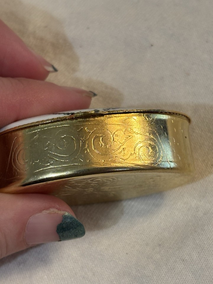 Vintage Limoges porcelain trinket box With Sacré-Cœur Basilica in Paris ...