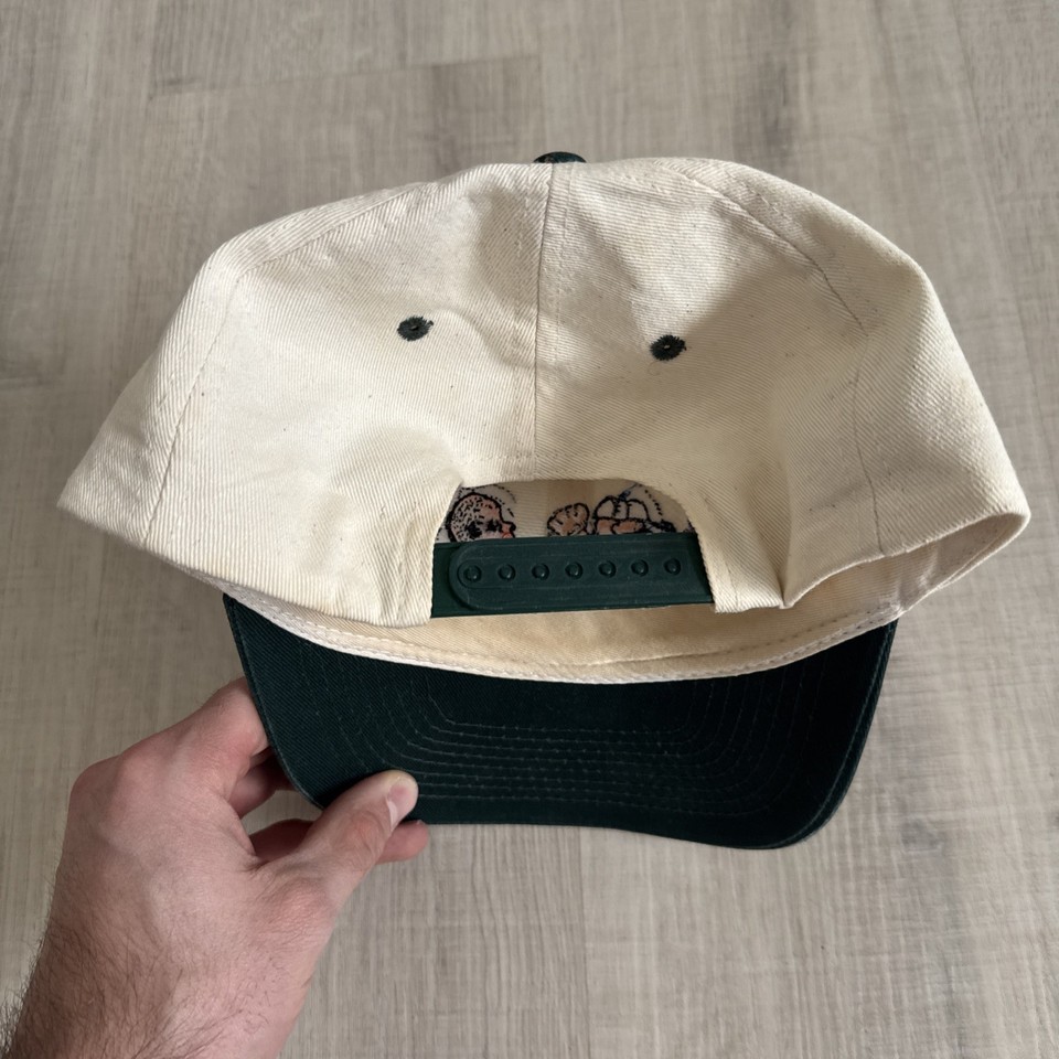 Vintage Cloth Peanuts Gang Embroidered Snapback Hat Cap Tan Baseball | eBay