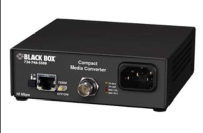 Black Box LMC009A-R3 Black Box Fast Ethernet Compact Media Converter ...