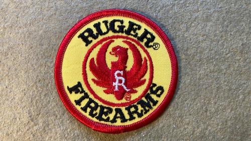 Vintage Ruger Firearms Embroidered Pistol Rifle Patch Advertising | eBay