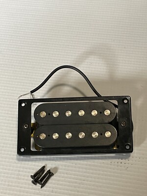 2000's Jackson JS32R Model Black Bridge Humbucker Guitar Pickup w/ Ring ...