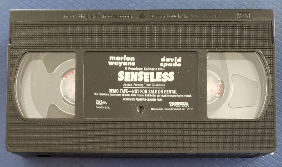 Senseless VHS Screener - Demo - Promo | eBay