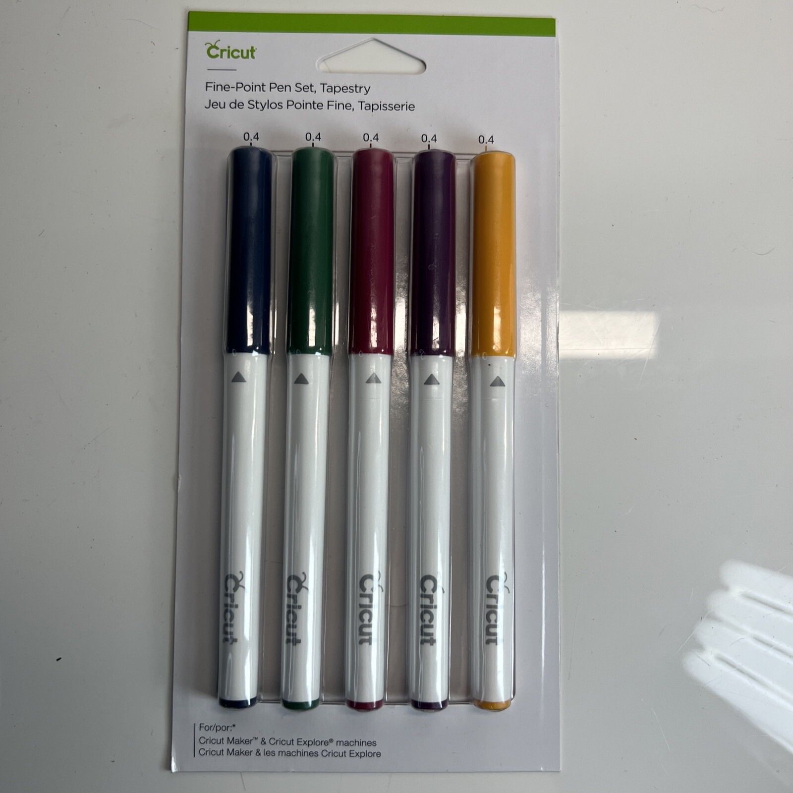 Cricut Fine-Point Pen Set, Tapestry 0.4mm NEW Multi Colors. | eBay