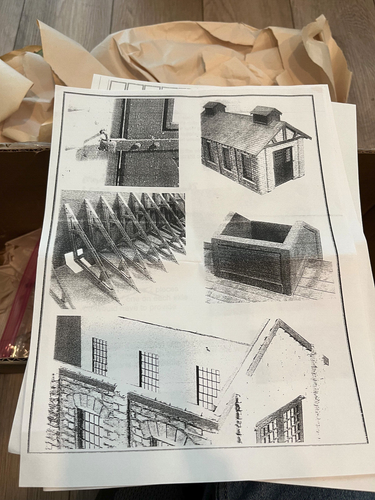 Mile Post Model Works O On30 On3 Kit 1817 Big Springs Engine House | eBay