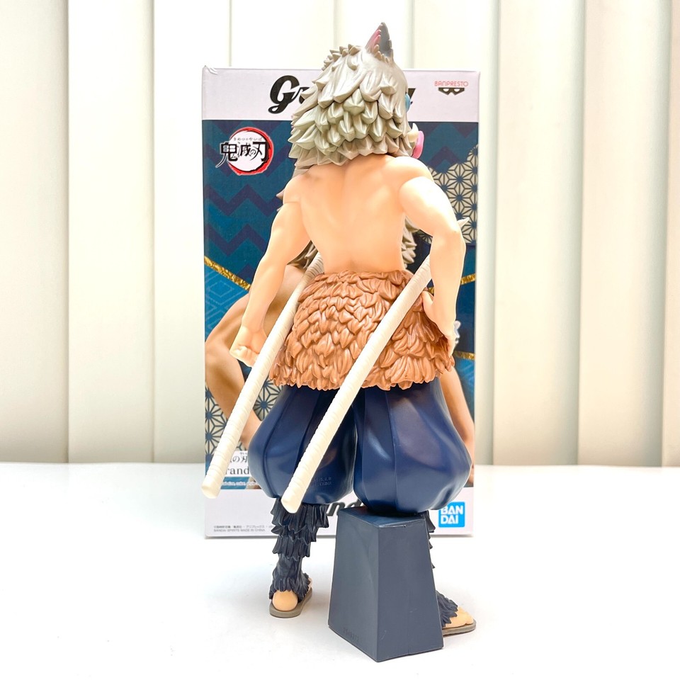 Demon Slayer Kimetsu no Yaiba Grandista Statue Figure Inosuke Hashibira ...
