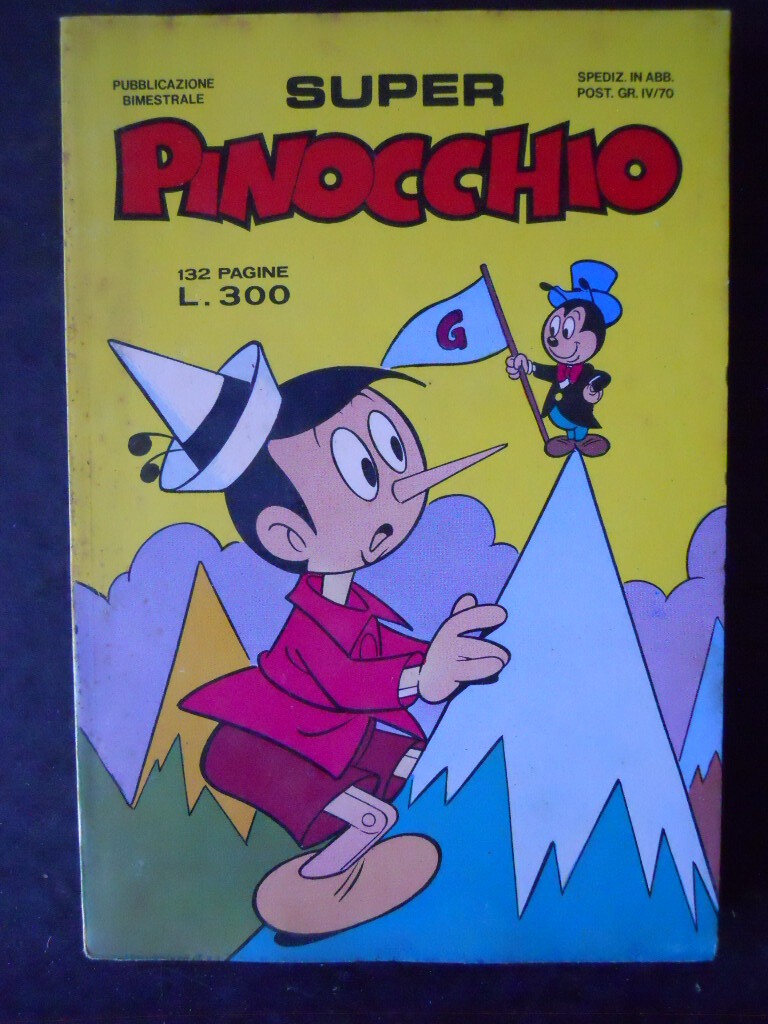 PINOCCHIO SUPER 12 1976 FUMETTO UMORISTICO EDIZIONI METRO [D54] | eBay