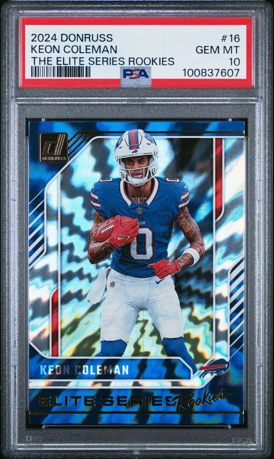 Keon Coleman 2024 Donruss #16 The Elite Series Rookies Price Guide ...