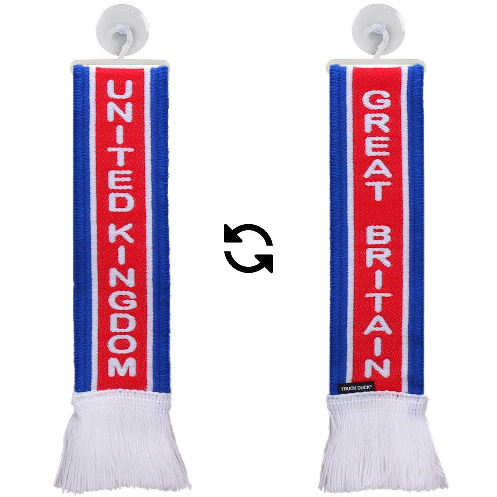 Truck Car Mini Scarf United Kingdom Great Britain UK Pennant Flag | eBay