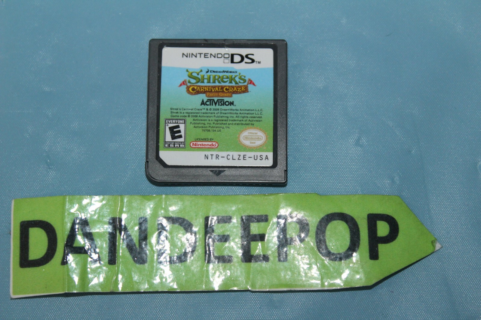 Nintendo DS Dreamworks Shrek's Carnival Craze NTR CLZE Video Game | eBay