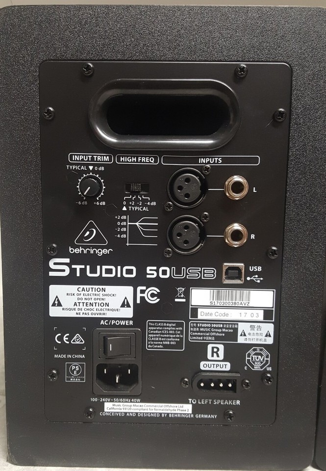 PARTS/REPAIR Behringer Studio 50USB WON'T POWER ON | eBay