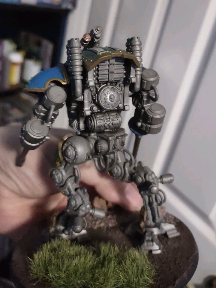 Warhammer 40k Imperial Knights Armiger Warglaive And Helverin Painted ...