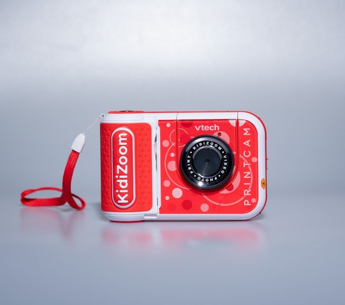 VTech KidiZoom PrintCam (Red), Digital Camera for Children with Built ...