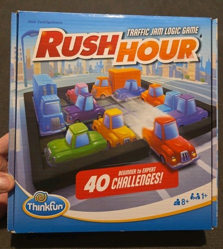 ThinkFun Rush Hour Traffic Jam Logic Game - Engaging STEM Toy for Kids ...