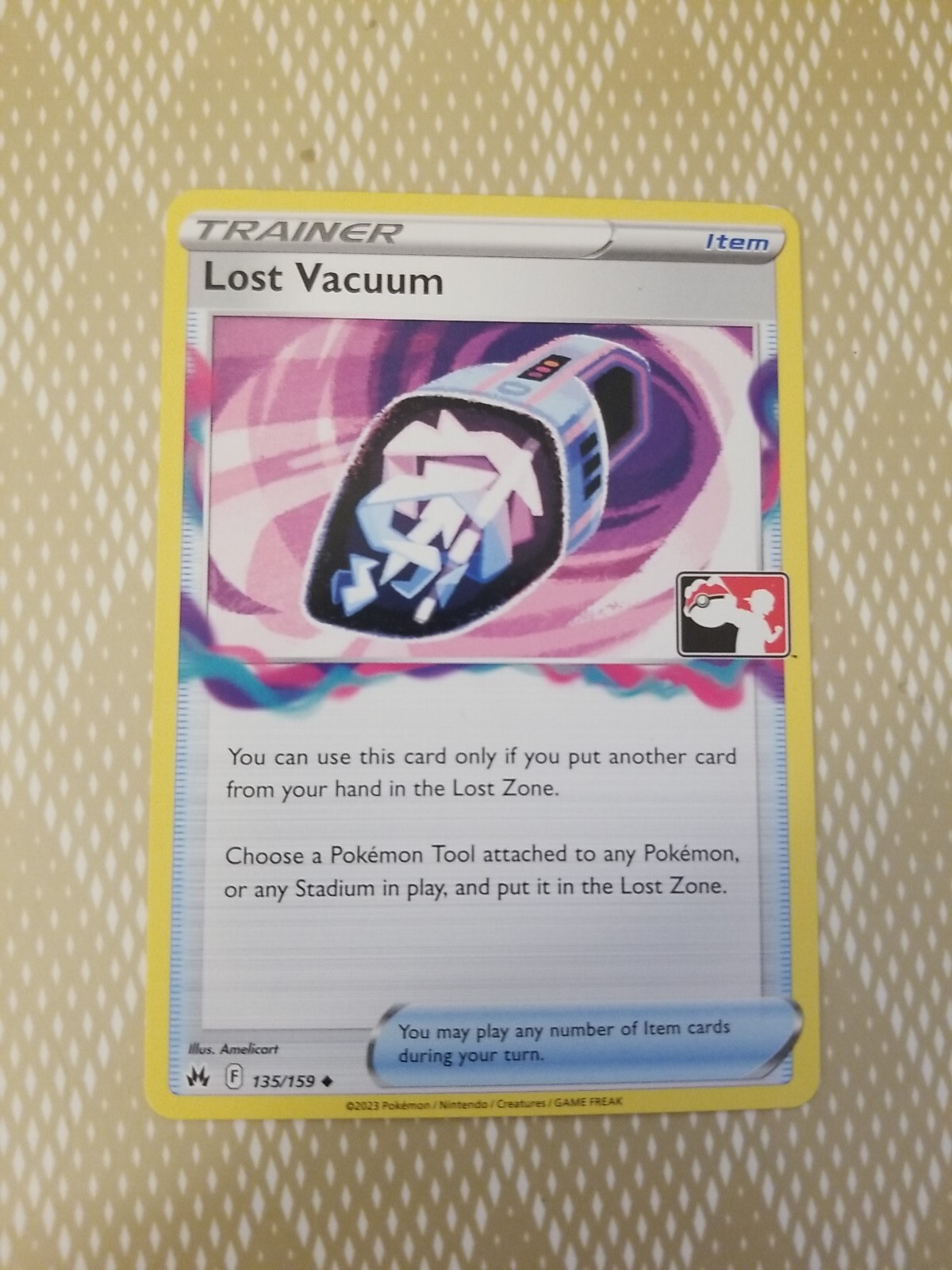 Lost Vacuum Pokemon Prize Pack Series 3 Promo Pokemon Card NM/LP | eBay