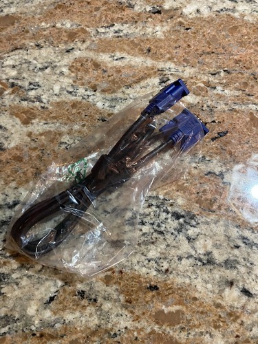 5FT 15PIN SVGA SUPER VGA Monitor Male Cable BLUE CORD FOR PC TV | eBay