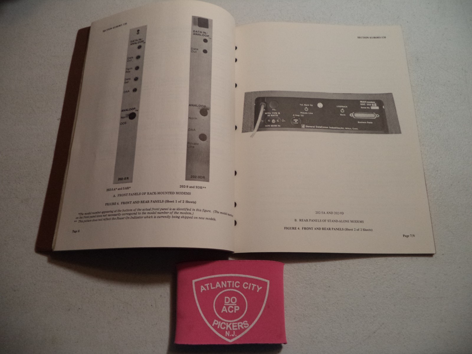 GENERAL DATACOMM 202-5A, 9D, 5AR & 9DR MODEMS INSTRUCTION MANUAL | eBay