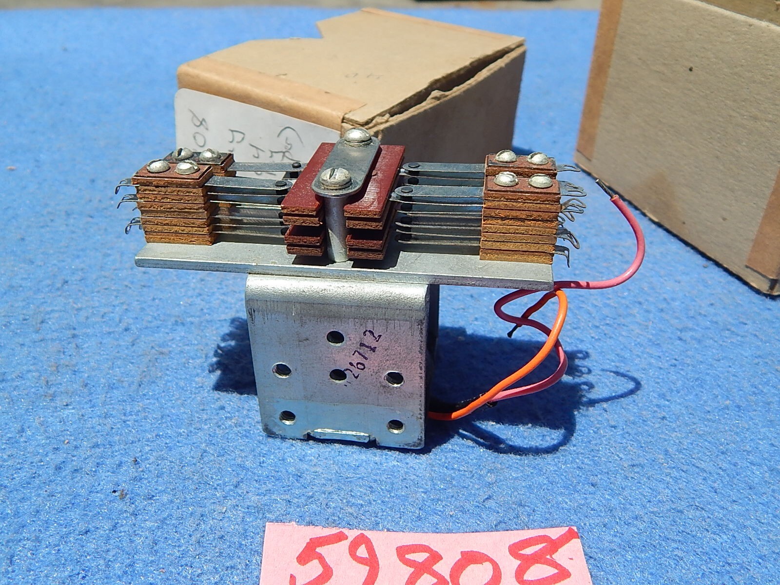 Wurlitzer 1800 Wall Box Stepper 257 Stepping Switch Transfer Relay ...