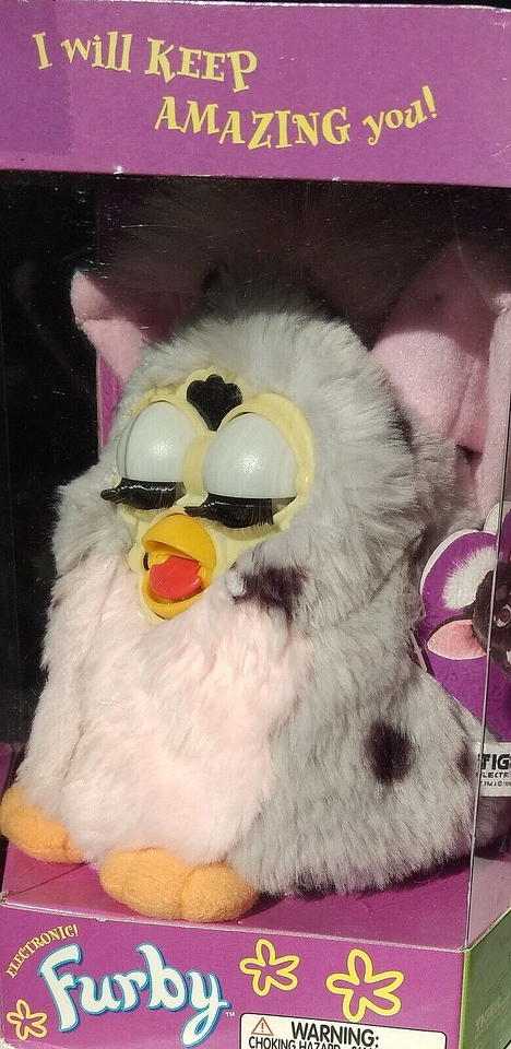 ORIGINAL FURBY - 1998 - Model # 70-800 - CLOSED EYES -NEW IN BOX! RARE ...