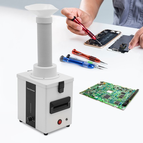 Benchtop Solder Fume Extractor Smoke Absorber Tabletop Soldering Smoke ...
