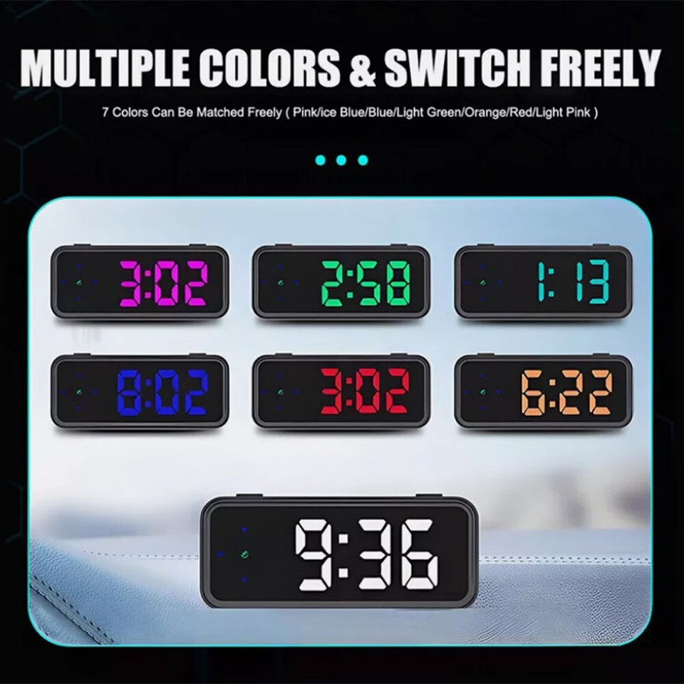 Universal LED Digital Speedometer Car GPS HUD Head Up Display MPH KM/H ...