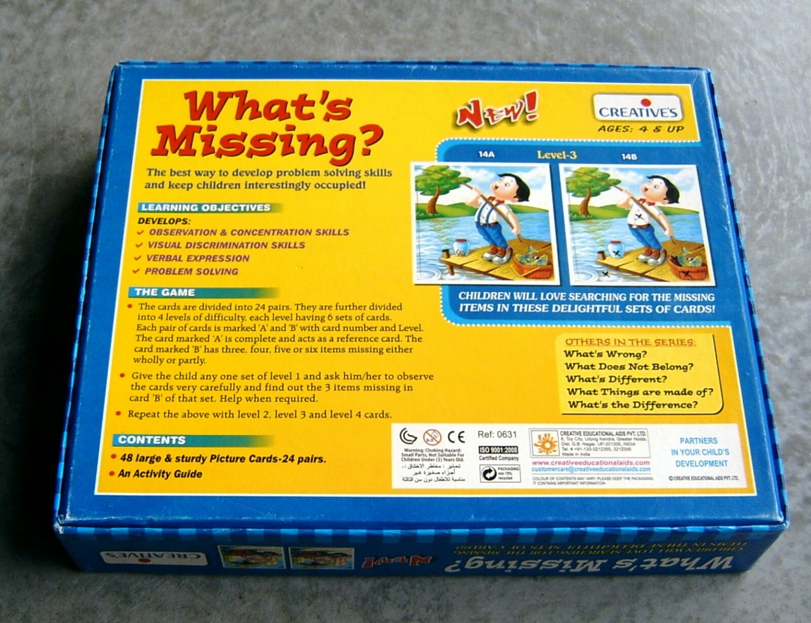 Creative's What's Missing Puzzle CARDS | eBay Australia