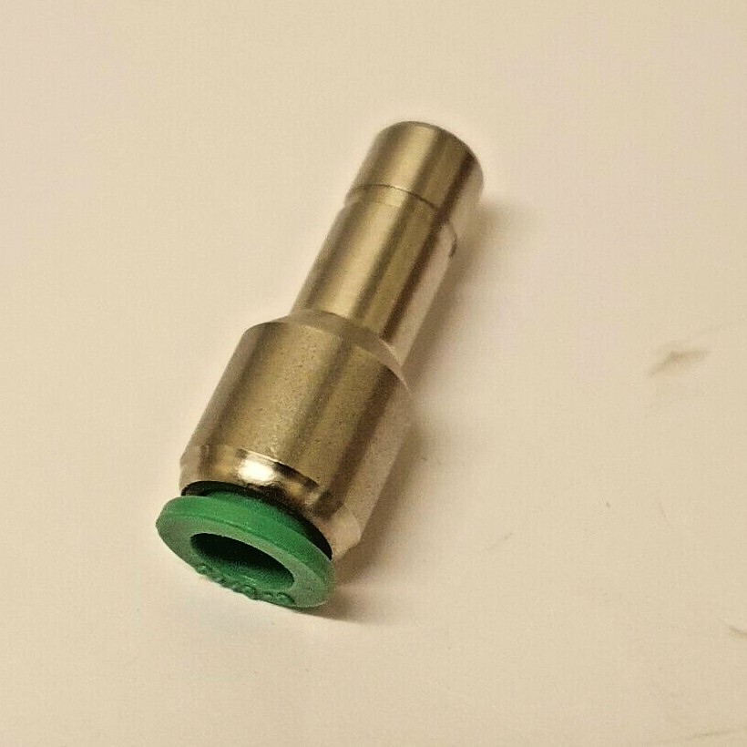 Metal Push Fit Straight + Tees Connectors Push In Fittings With Plastic ...