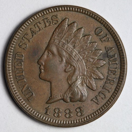 1888 Indian Head Cent Penny UNC *UNCIRCULATED* MS E122 UPR | eBay