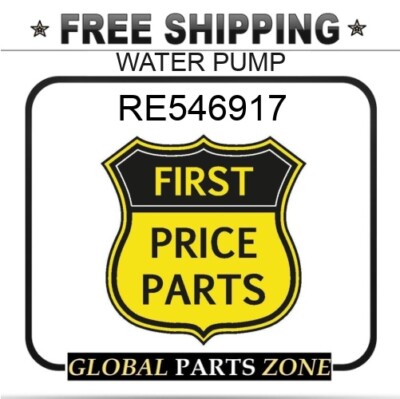 RE546917 - WATER PUMP FOR JOHN DEERE - SHIPPING FREE | eBay