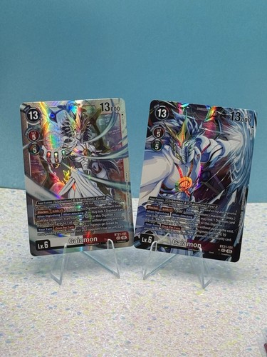 Digimon CCG World Convergence Gaiamon BT21-101 Secret Rare & Alt Art-2 ...