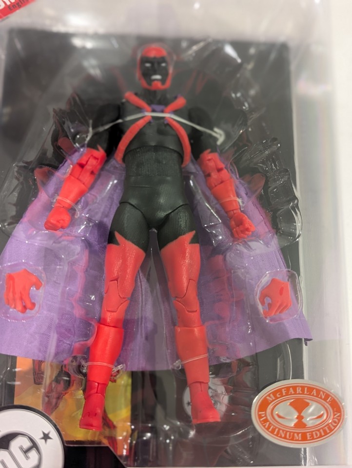 McFarlane DC Multiverse Zero Hour Extant Red Platinum Edition Action ...