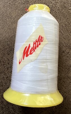 Mettler Metrocor Serger Thread Color 0002 White 1094 Yards 100% ...