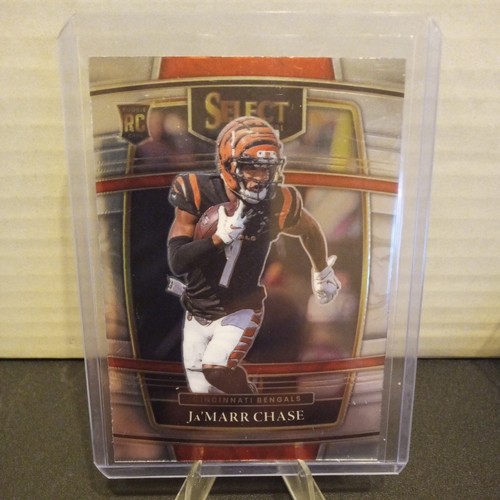 2021 Panini Select Jamar Chase Base Rookie Cincinnati Bengals RC | eBay