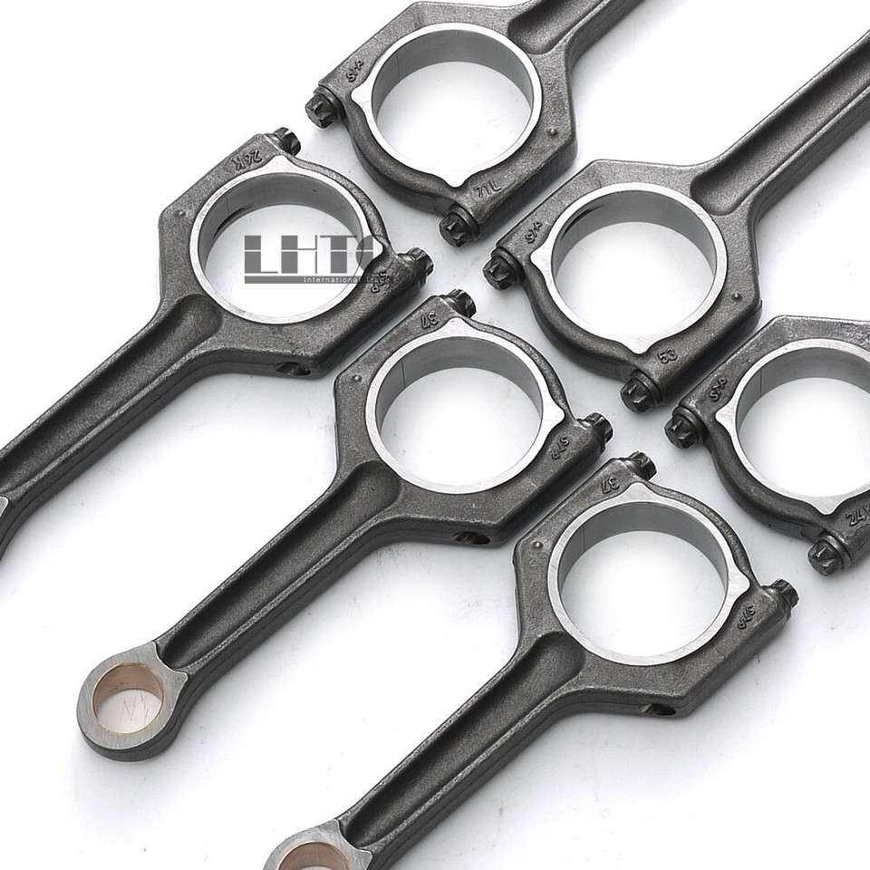 6pcs Connecting Rods For BMW 335i 435i M4 X5 X6 F10 F15 F30 F80 F82 N55 ...