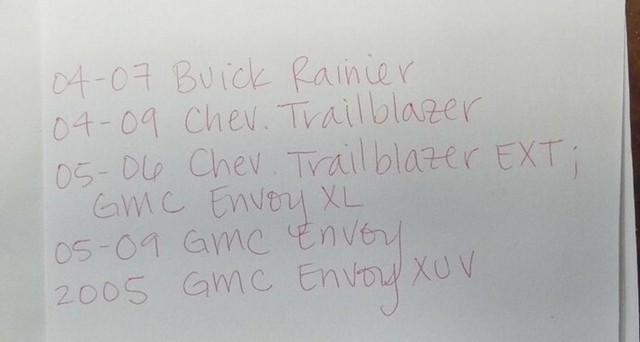 89019100 GM OEM AC Evaporator Blower Resistor 22807121 Buick Chevy GMC ...