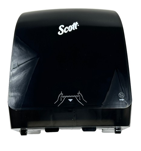 Scott MOD Manual Touchless Hardroll Towel Dispenser Black 29734 | eBay