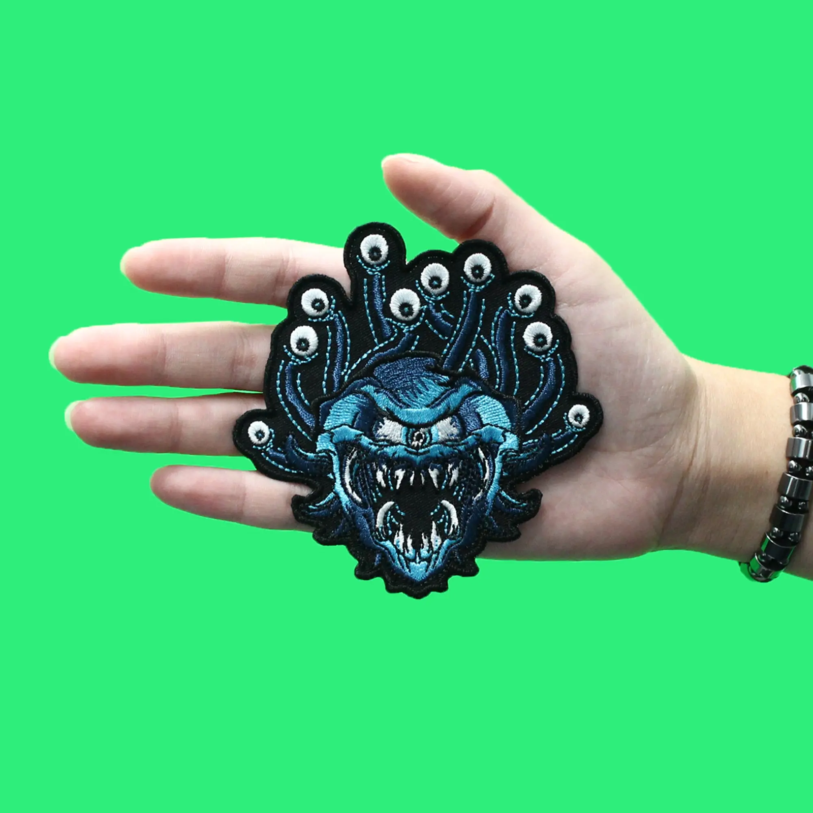 Dungeons And Dragons Beholder Patch Demon Creature Game Embroidered Iron On | eBay UK