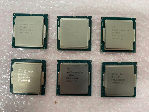 Lot(6) Intel Core CPU i5-6500T 2.50GHz Processor SR2L8 | eBay