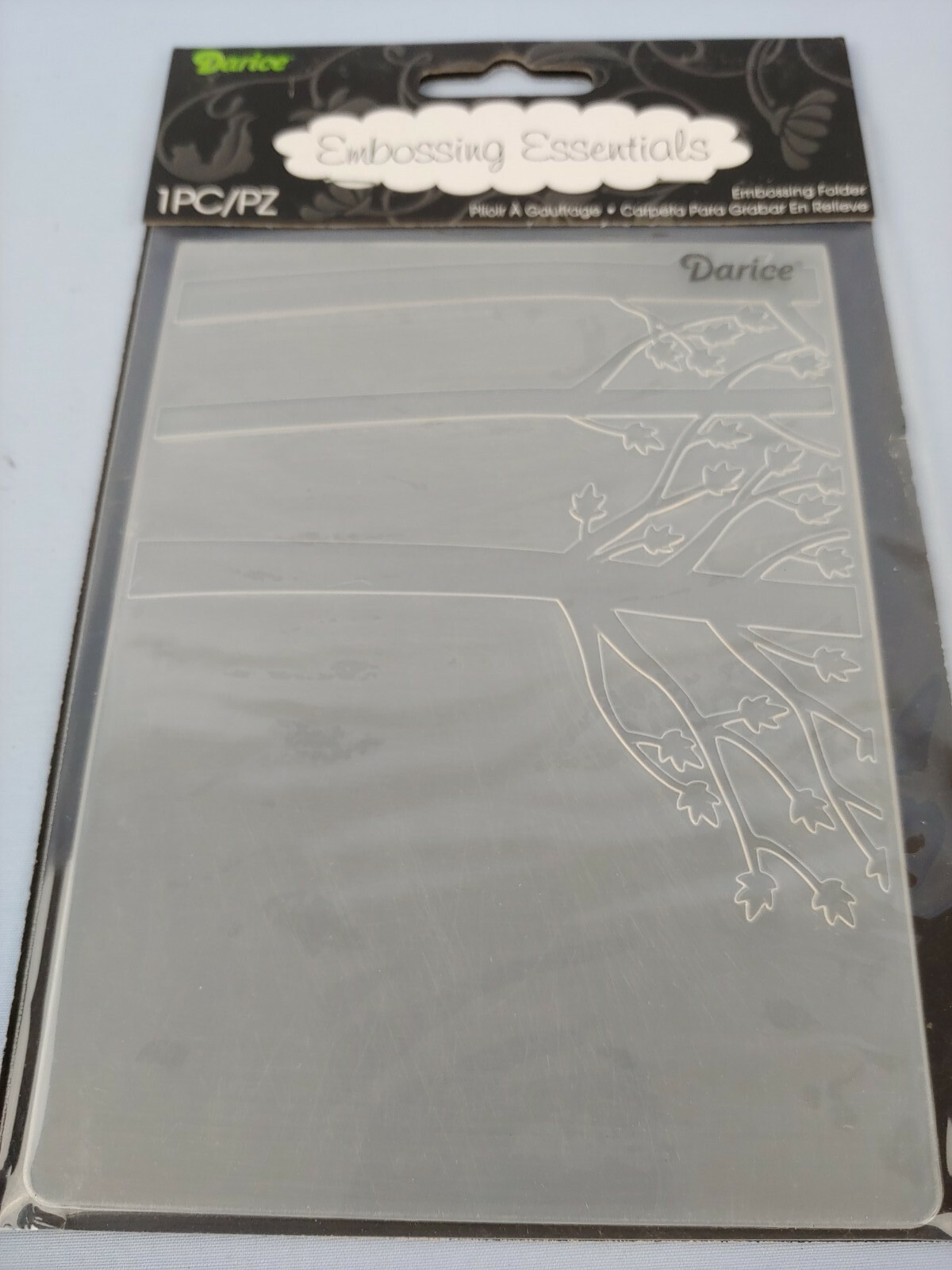 Darice Embossing Essentials Folder 1218-12 Forest Background Craft ...