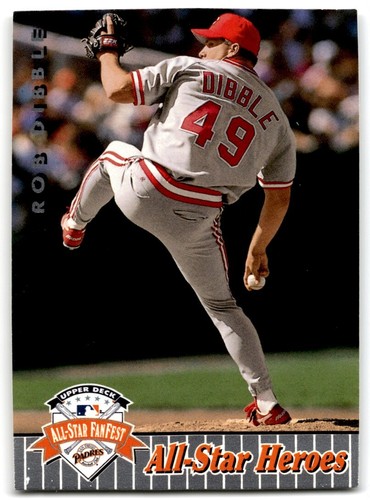 1992 Upper Deck FanFest Rob Dibble Baseball Cards #21 | eBay