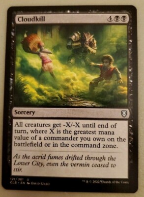 1x Cloudkill CLB Battle for Baldur's Gate MTG Magic the Gathering NM | eBay