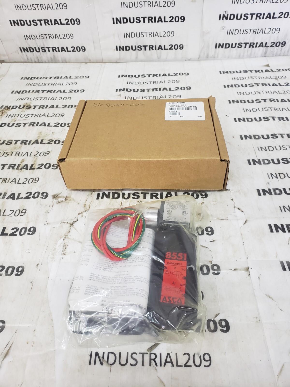 ASCO EF8551A001MS SOLENOID VALVE | eBay