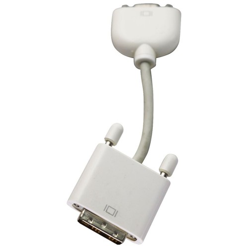 Apple OEM Original VGA to DVI Cable/Adapter - White | VGA/SVGA D-Sub ...
