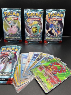 Neues POKEMON Set 2025 Karmesin & Purpur REISEGEFÄHRTEN Booster [REPACK ...
