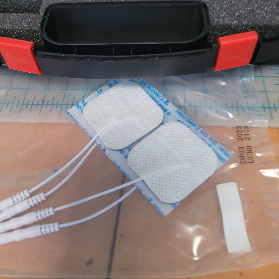 Drive Medical AGF-3X Deluxe Tens Unit set 2 Channel w/ Pads, Battery ...