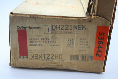 30 Amps & Under - Cutler Hammer Heavy Duty Safety Switch