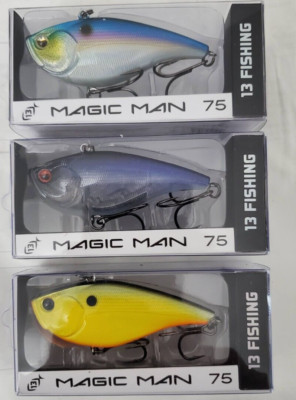 13 Fishing LURES MAGIC MAN 75 E-PVSP34 (LOT OF 3) | eBay