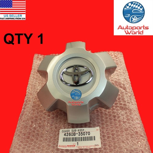 NEW GENUINE OEM TOYOTA 14-23 4RUNNER SR5 SILVER WHEEL CENTER HUB CAP ...
